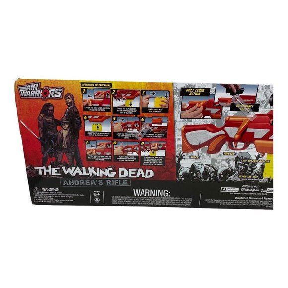 Buzz Bee | Toys | The Walking Dead Andreas Rifle Dart Gun Buzz Bee Toys ...